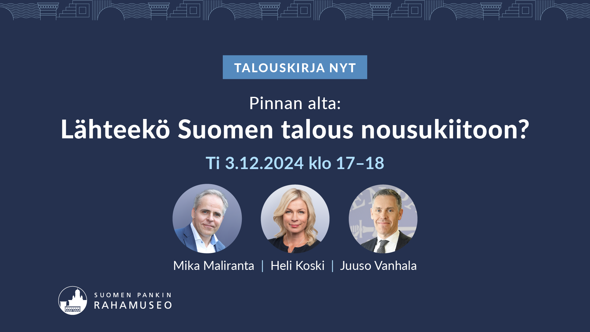 Talouskirja NYT: Lähteekö Suomen talous nousukiitoon?
